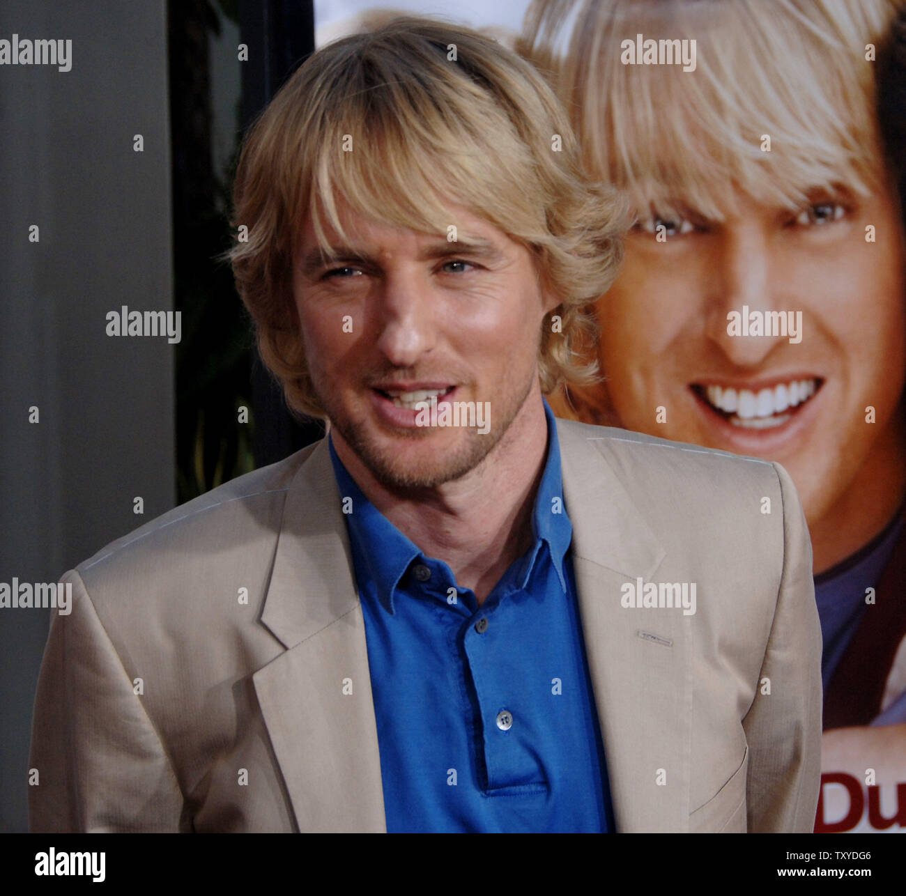 Actor Owen Wilson, star of the motion picture comedy "You, Me and ...
