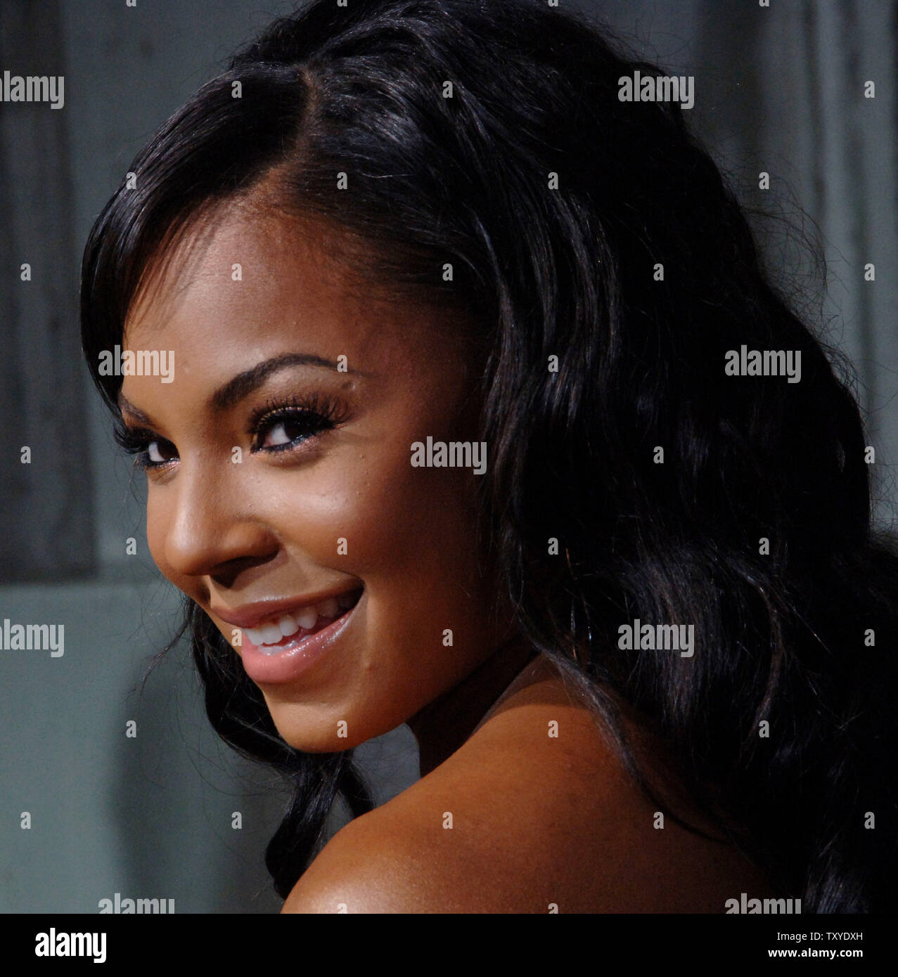 Ashanti, a cast member in the romantic comedy motion picture "John ...