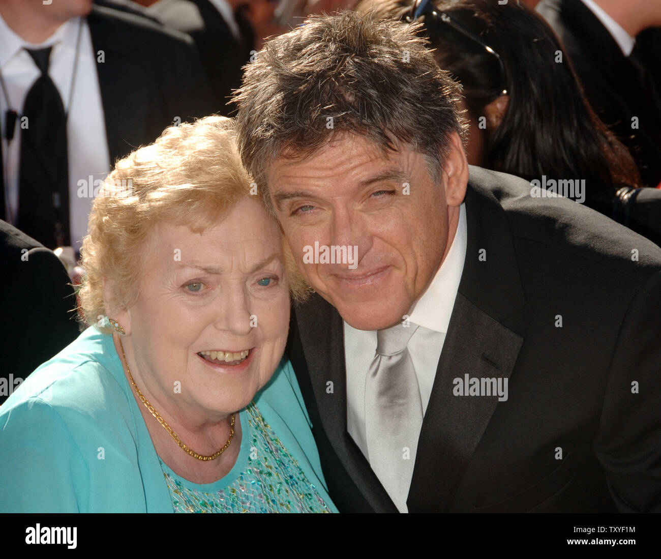 Craig Ferguson and his mother Janet arrive for the 58th annual ...