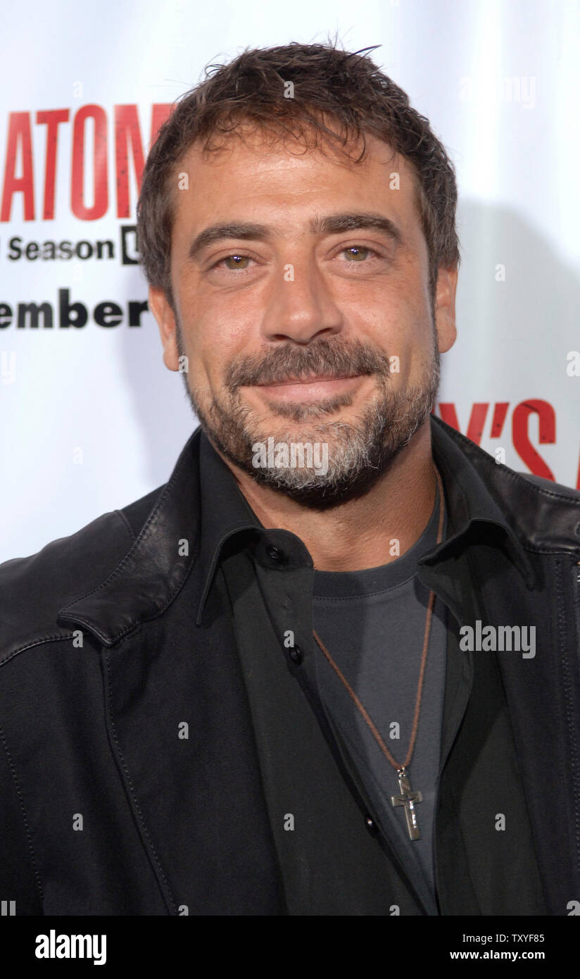 Actor Jeffrey Dean Morgan arrives for the Grey's Anatomy 'The Complete ...
