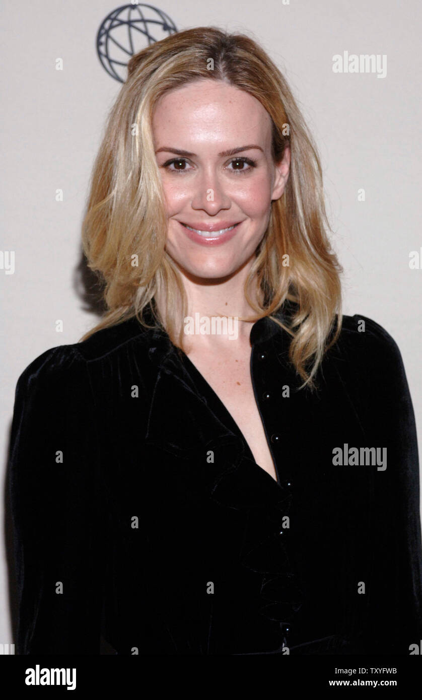 Cast member Sarah Paulson arrives for 'An Evening With Studio 60 on the ...