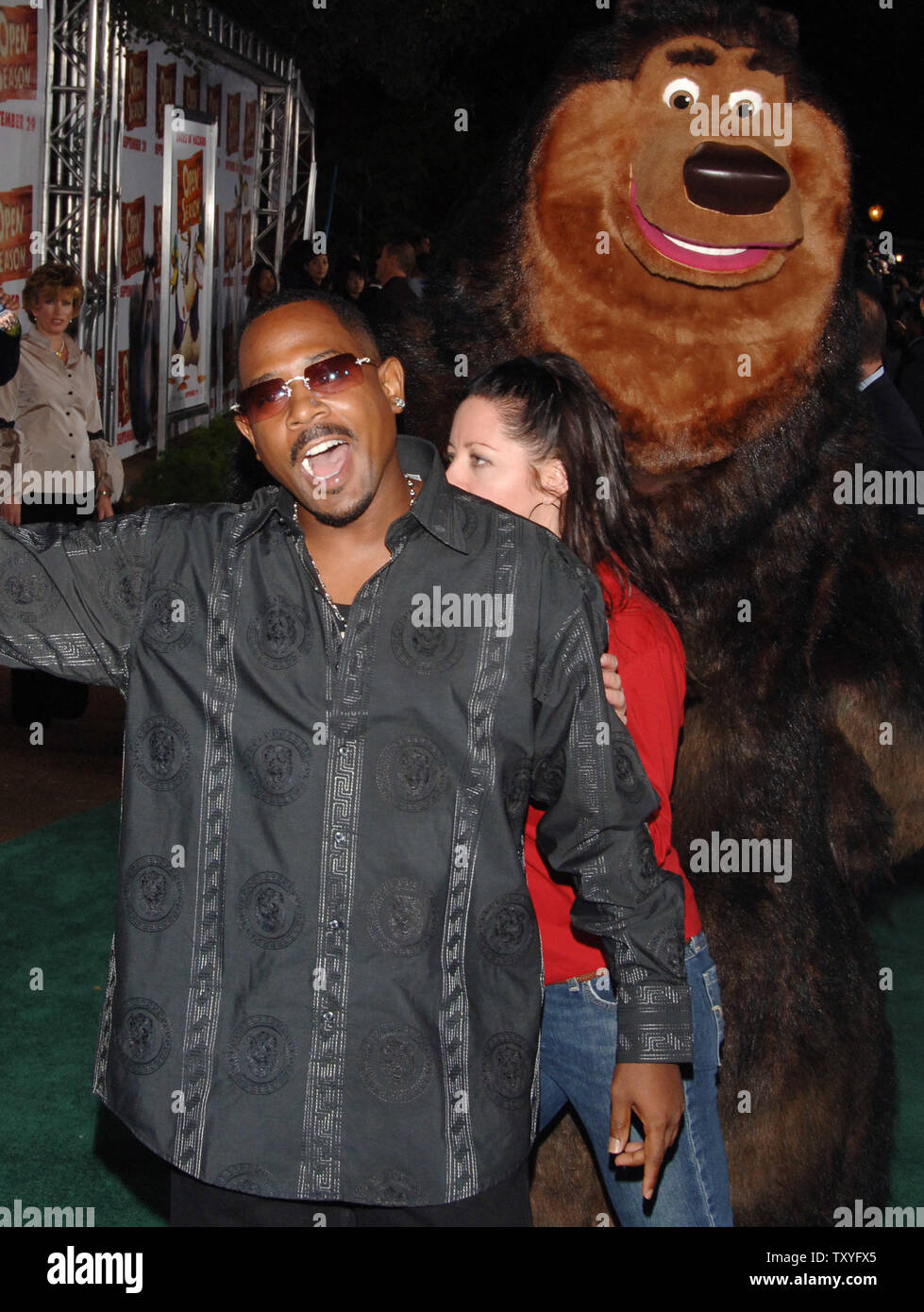 Cast member Martin Lawrence, the voice of Boog in the animated motion ...