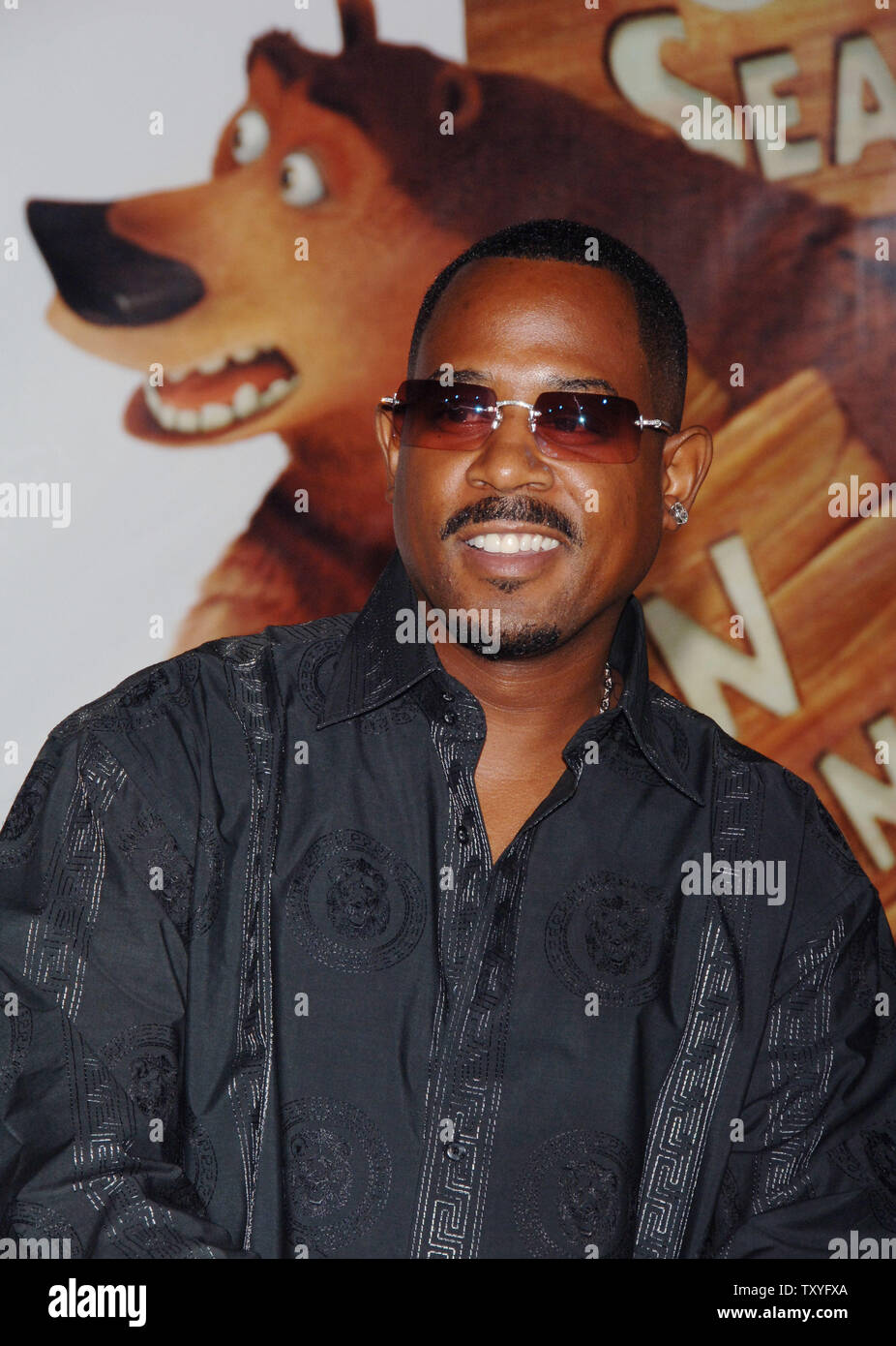 Cast member Martin Lawrence, the voice of Boog in the animated motion ...