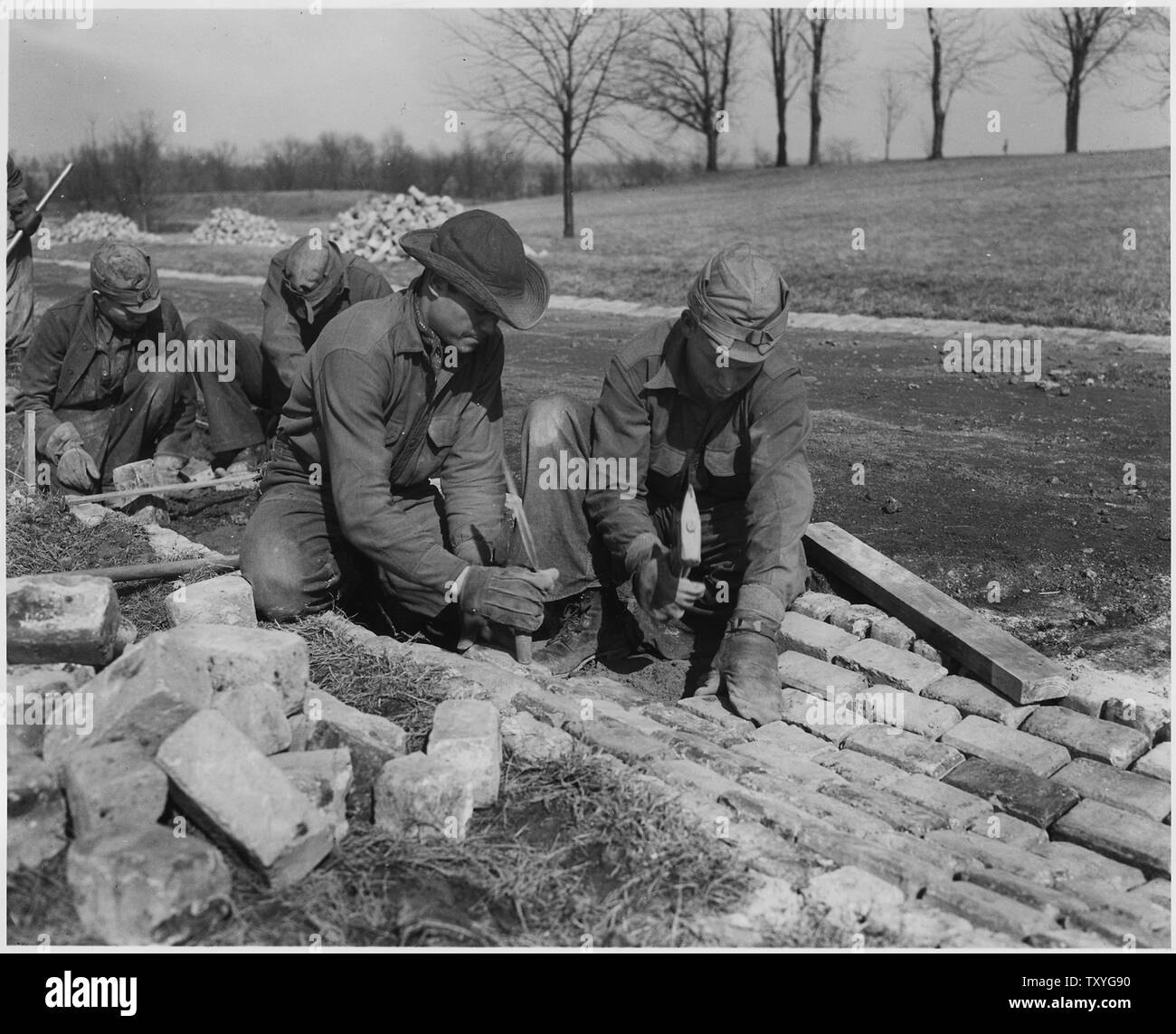 Civilian Conservation Corps Stock Photo - Alamy