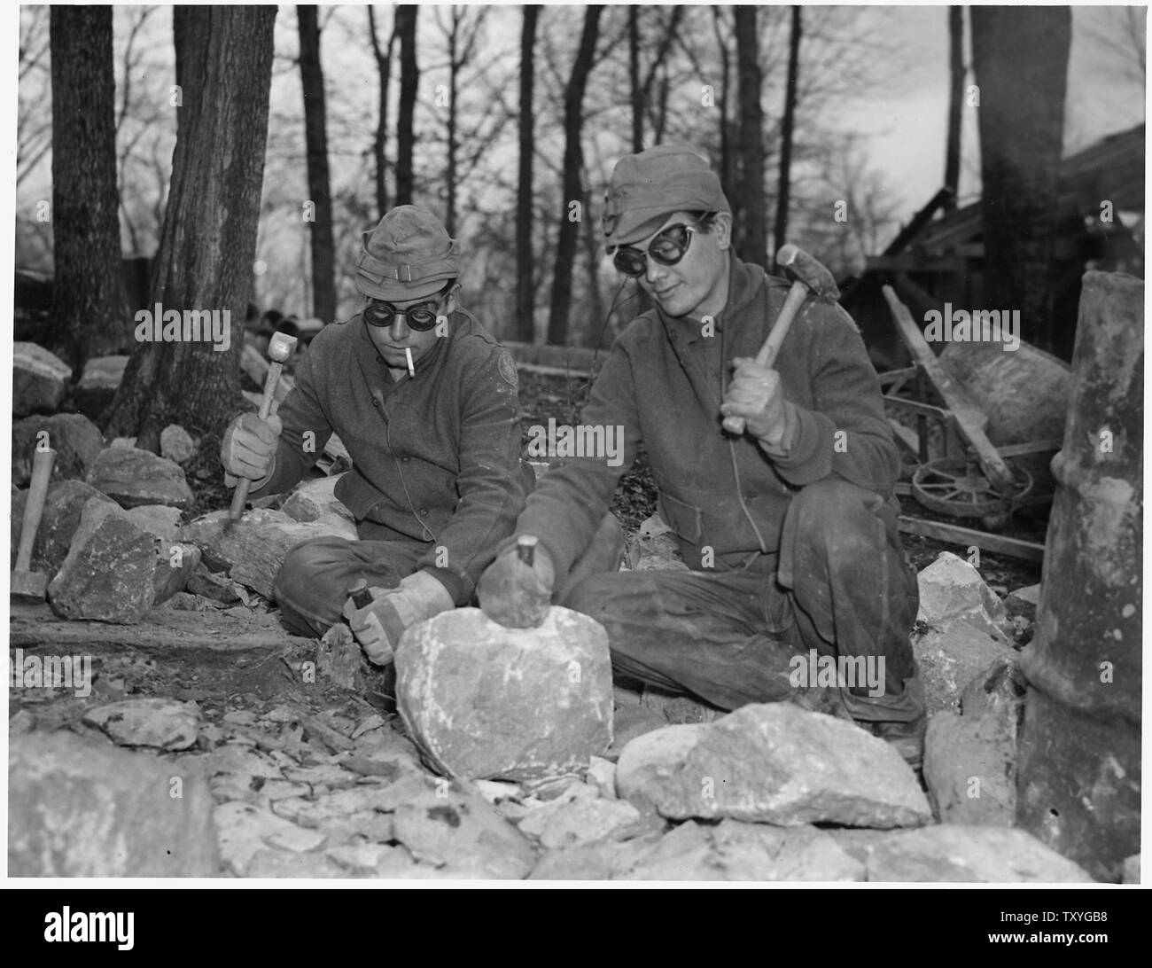 Civilian Conservation Corps Stock Photo - Alamy