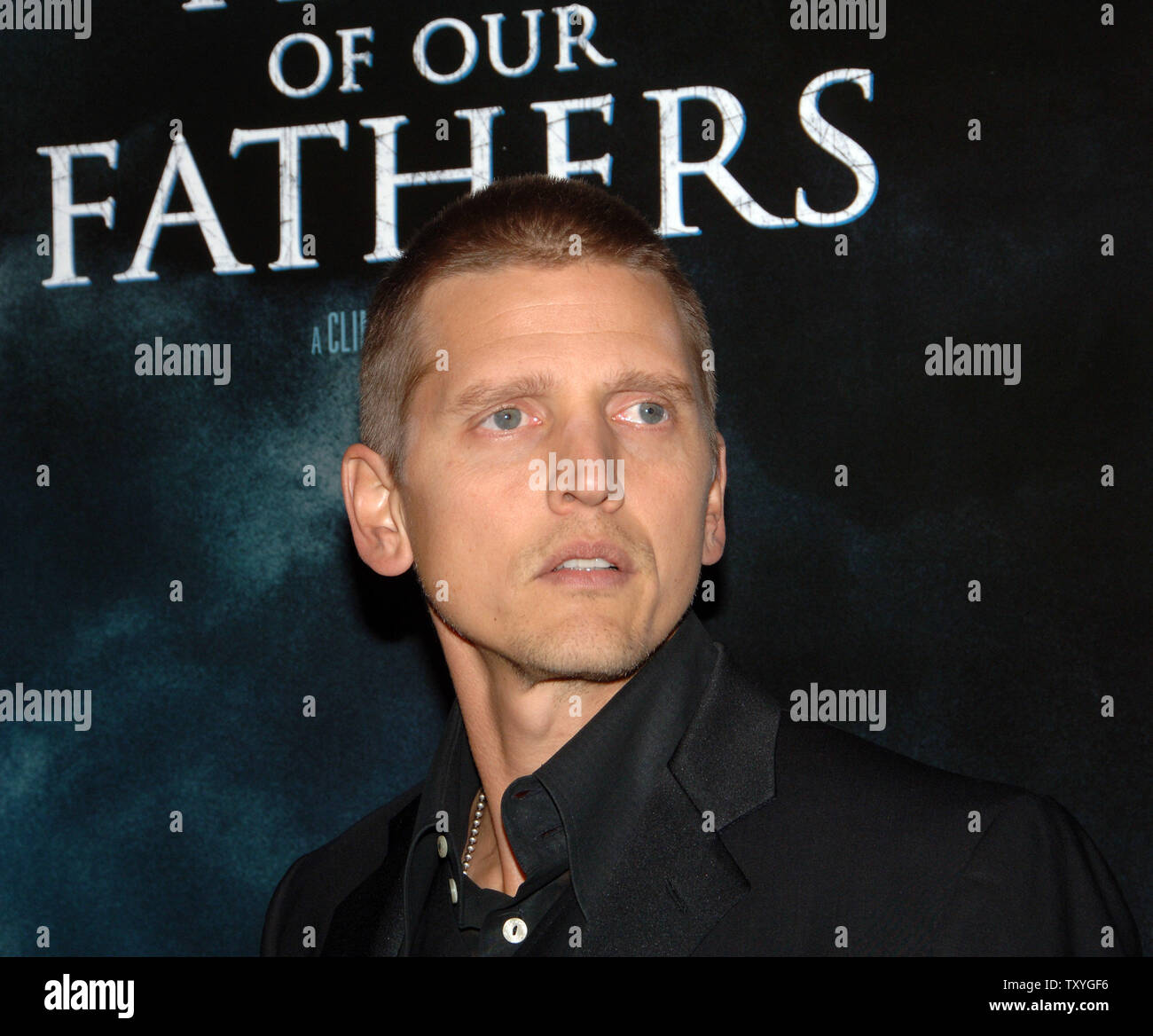 Canadian actor Barry Pepper, a cast member in "Flags of Our Fathers ...