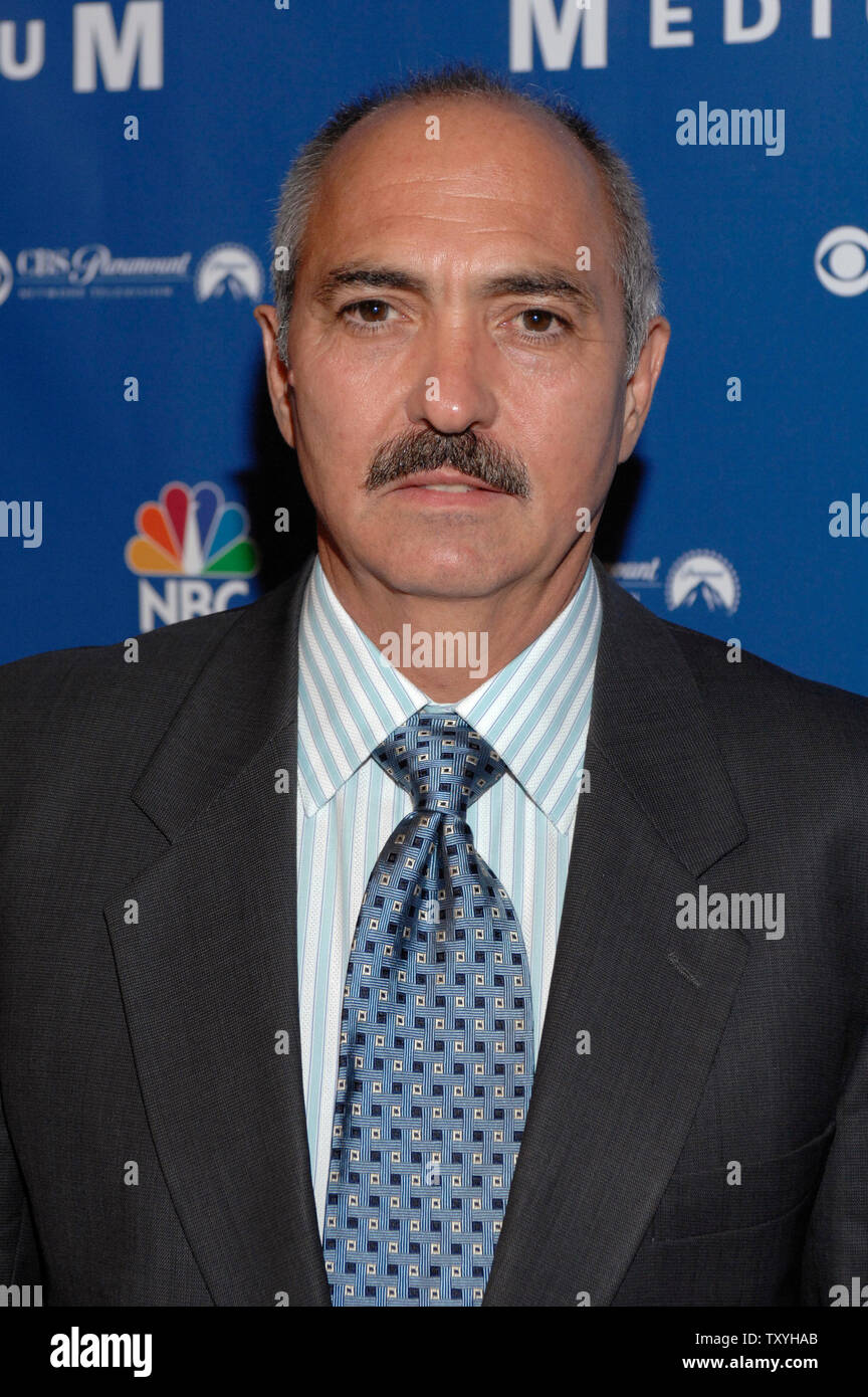 Cast member Miguel Sandoval attends the 'Medium' party held at the ...
