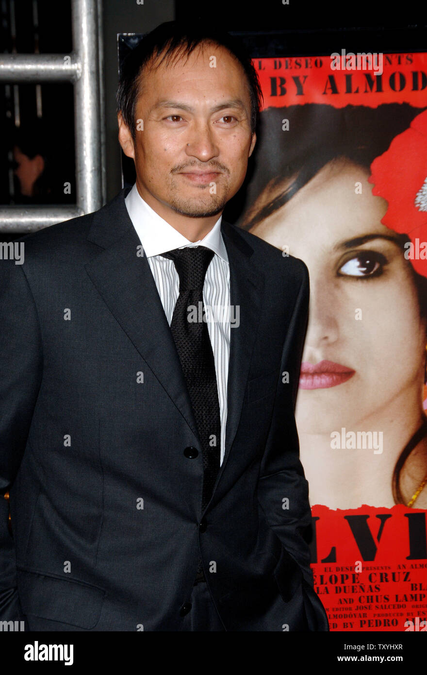 Japanese actor Ken Watanabe arrives as a guest for the presentation of ...