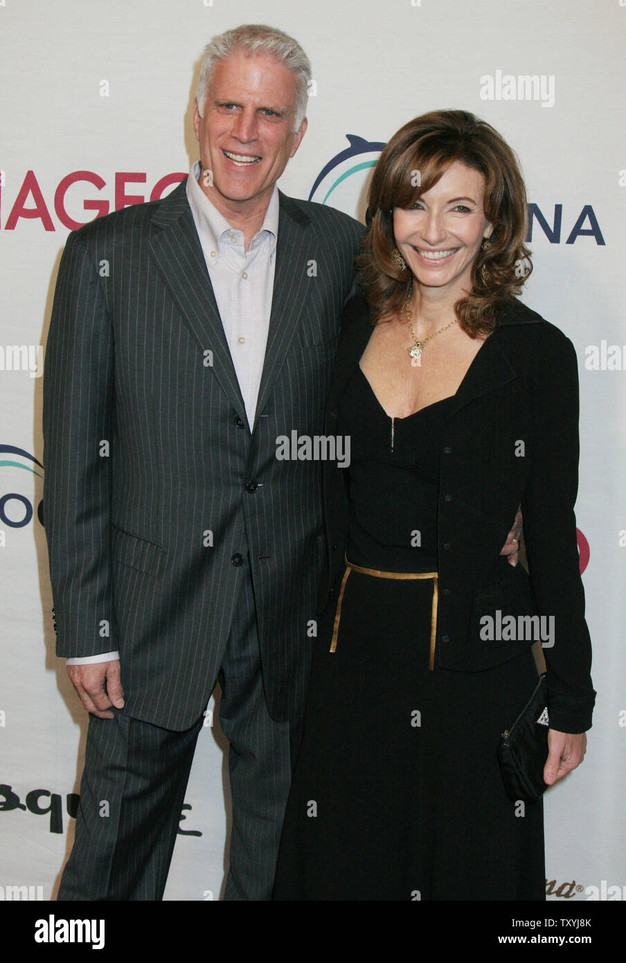 Actor Ted Danson and his wife actress Mary Steenburgen arrive for the ...