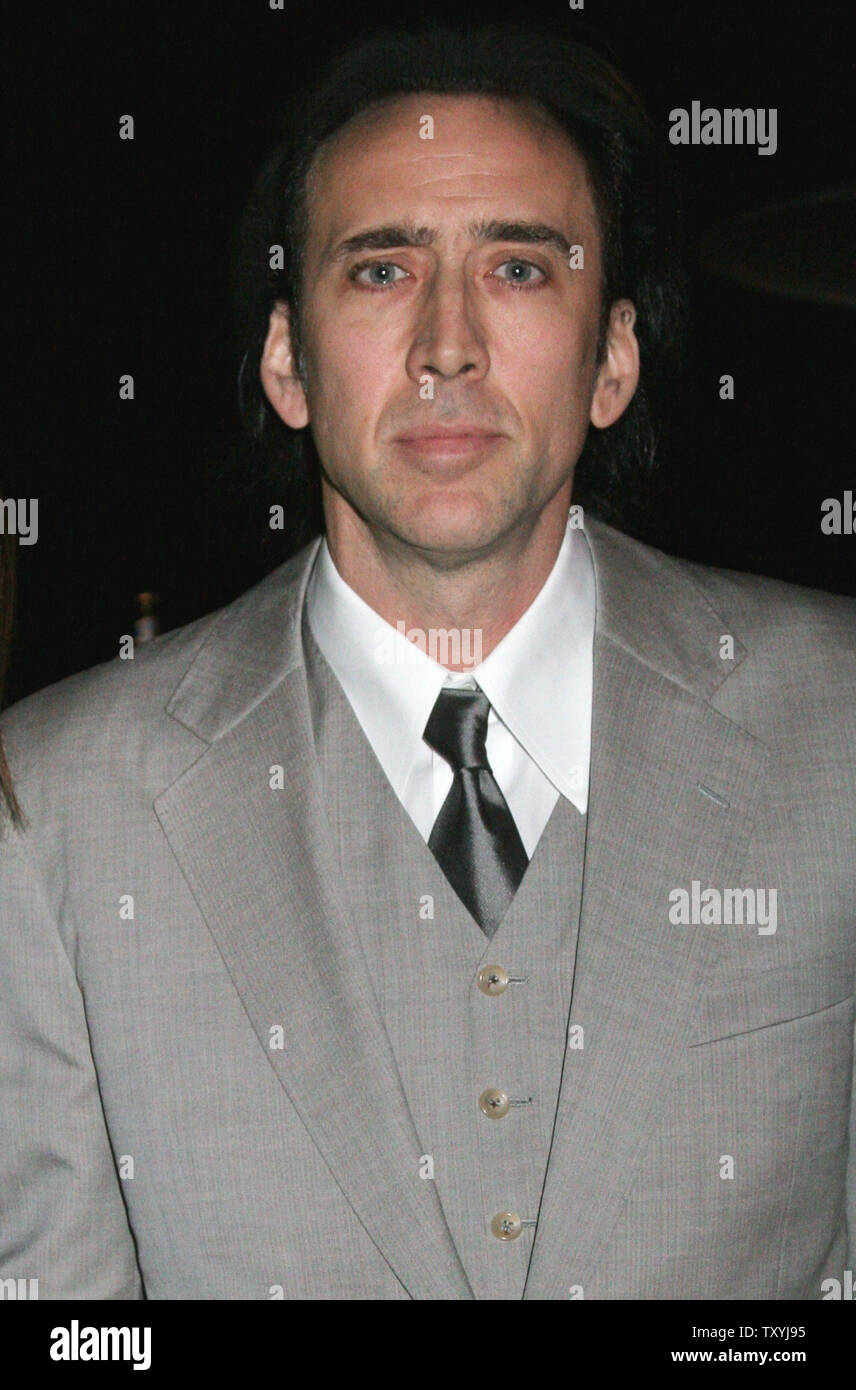 Nicholas cage hi-res stock photography and images - Alamy