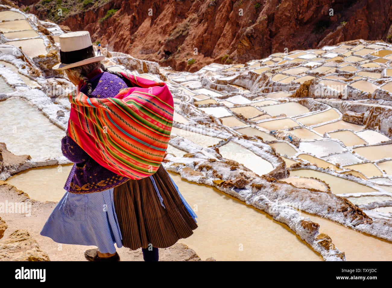 Peruvian salt pond hi-res stock photography and images - Alamy
