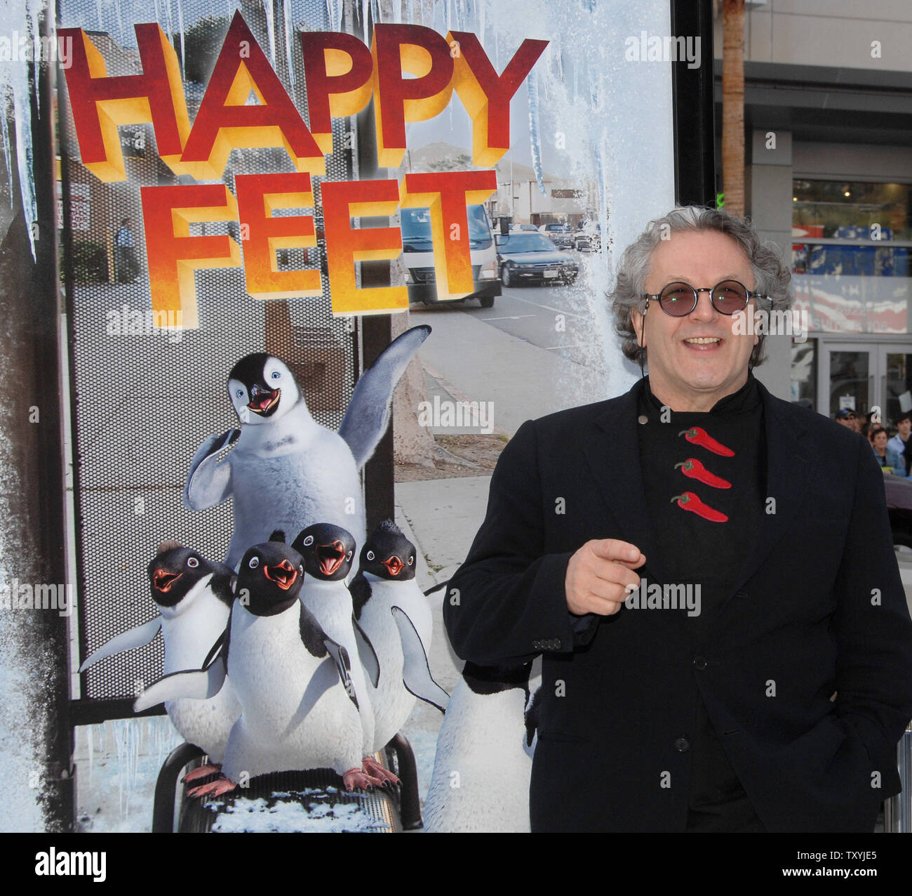 George Miller of Australia, who wrote and directed the animated motion ...