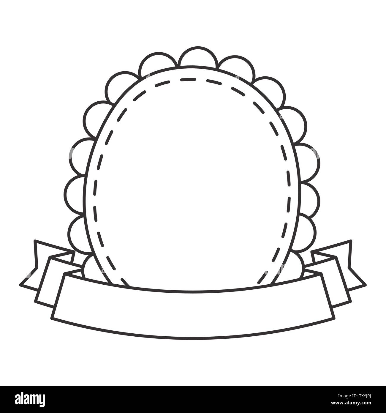 Seal stamp design, Banner badge decorative product ornament and style ...