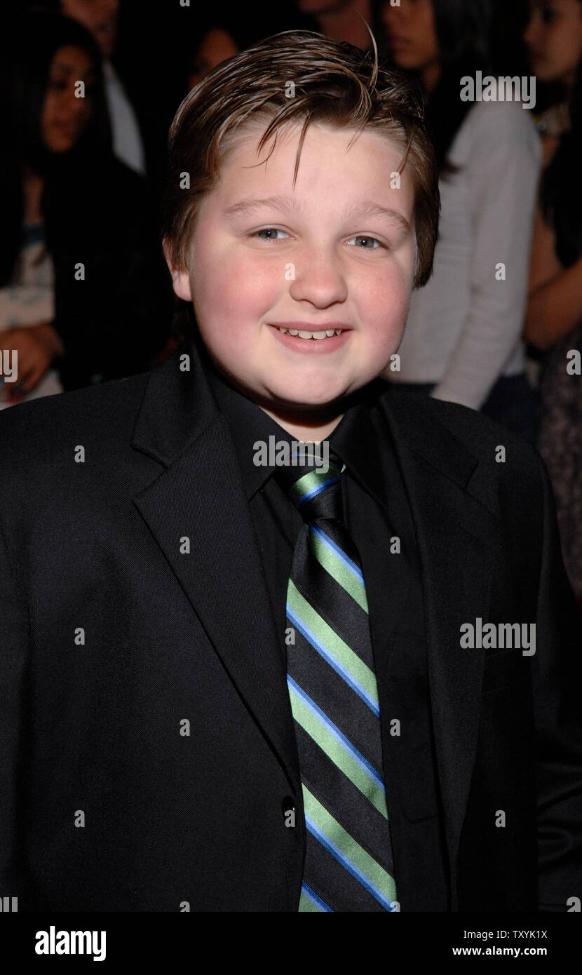 Actor Angus T. Jones arrives for the 8th annual Family Television ...