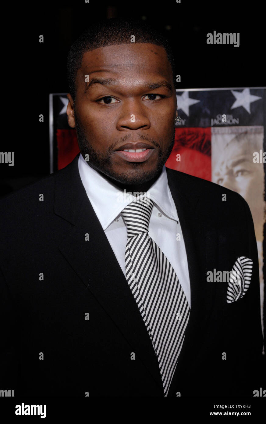 Cast member Curtis "50 Cent" Jackson attends the world premiere of ...