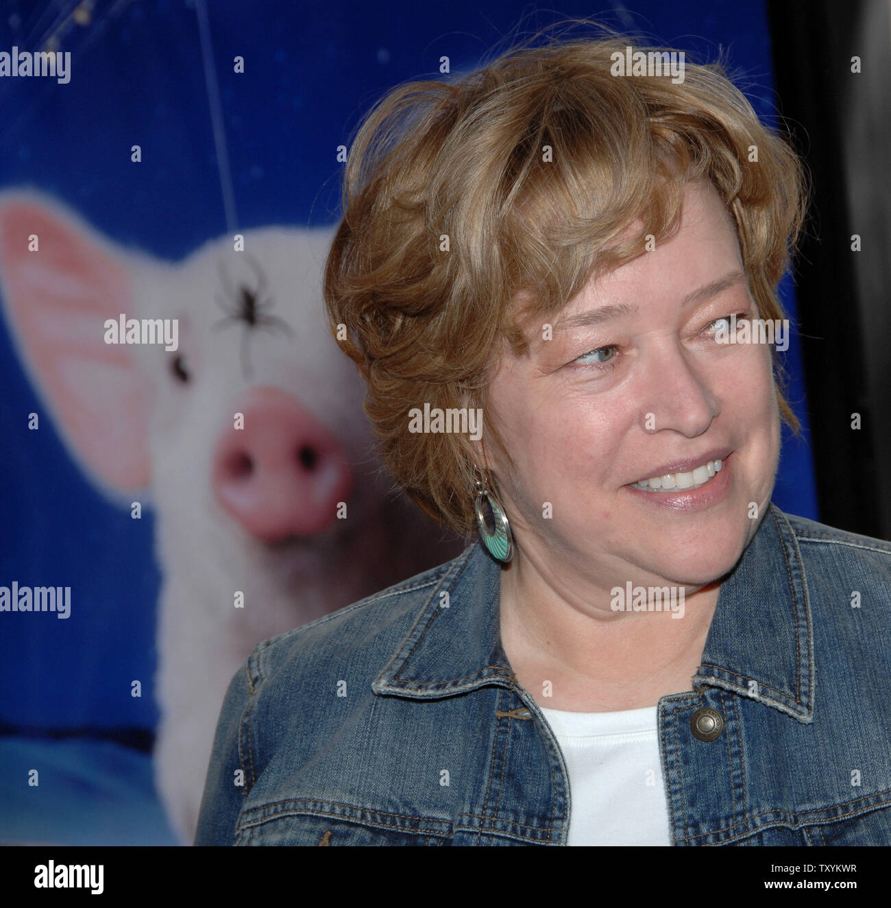 Actress Kathy Bates, the voice of Bitsy in the motion picture ...
