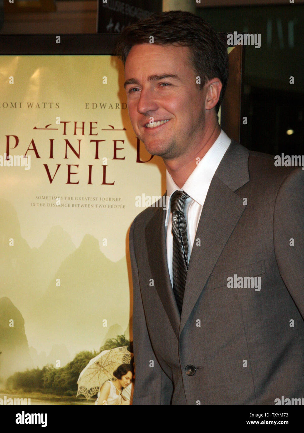 Actor Edward Norton arrives for the premiere of the film "The Painted ...