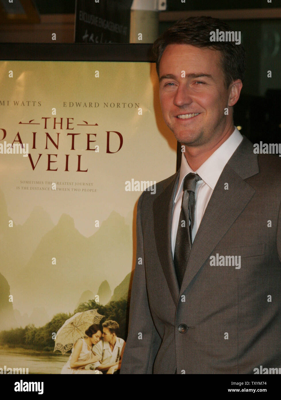 Actor Edward Norton arrives for the premiere of the film "The Painted ...