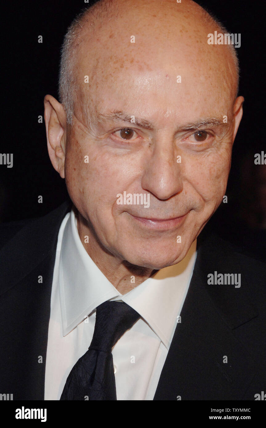 Actor Alan Arkin, star of the film "Little Miss Sunshine", arrives for ...