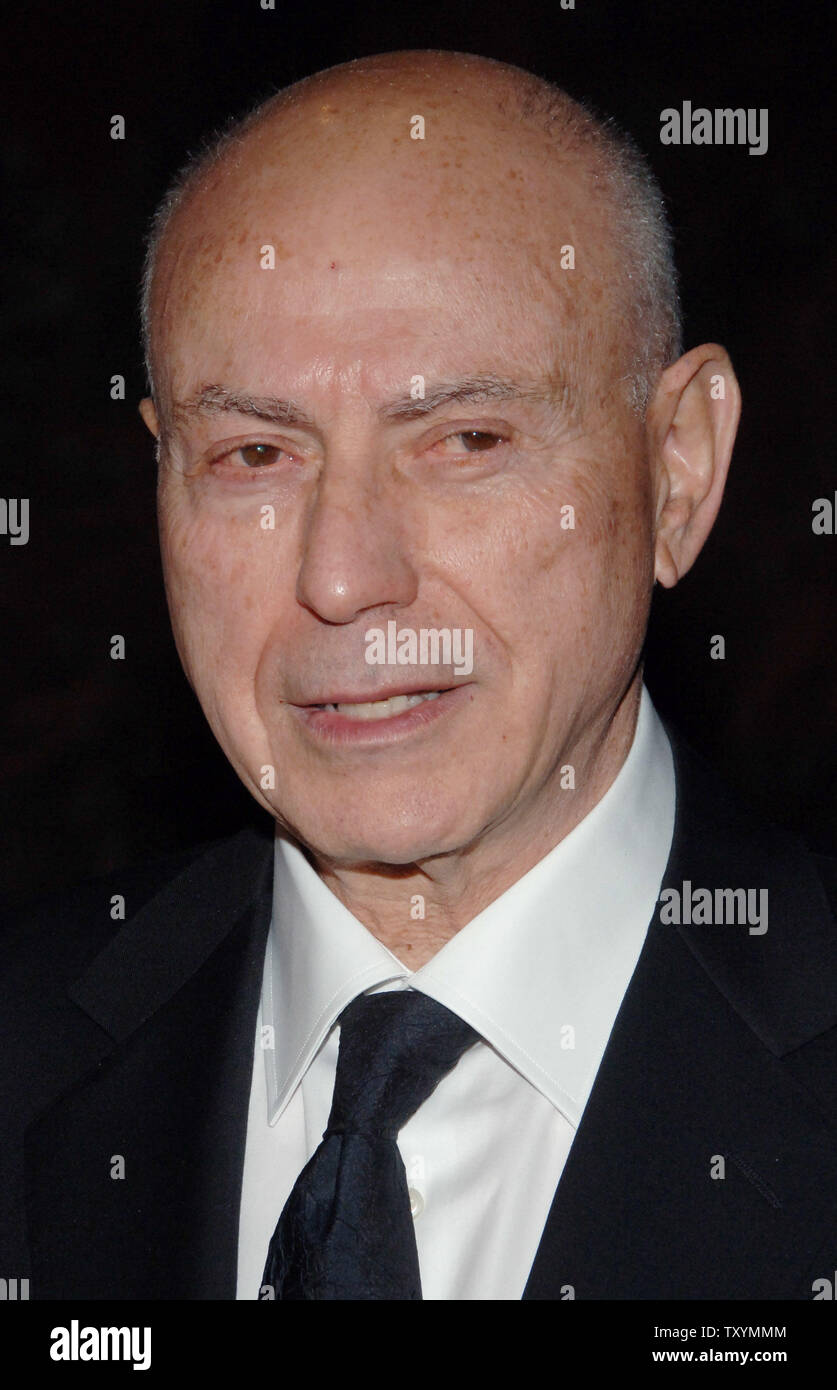 Actor Alan Arkin, star of the film "Little Miss Sunshine", arrives for ...