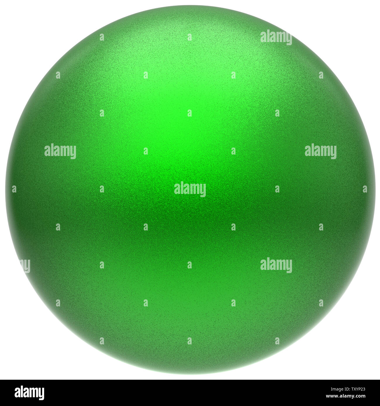 Sphere round green button ball basic matted circle geometric shape ...