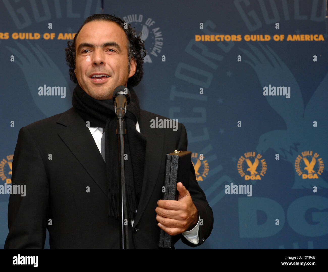Director of the movie "Babel", Alejandro Gonzalez Inarritu of Mexico ...