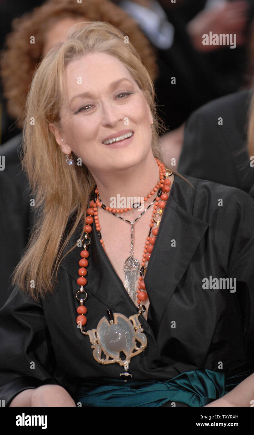 Actress Meryl Streep arrives for the 79th annual Academy Awards at the ...