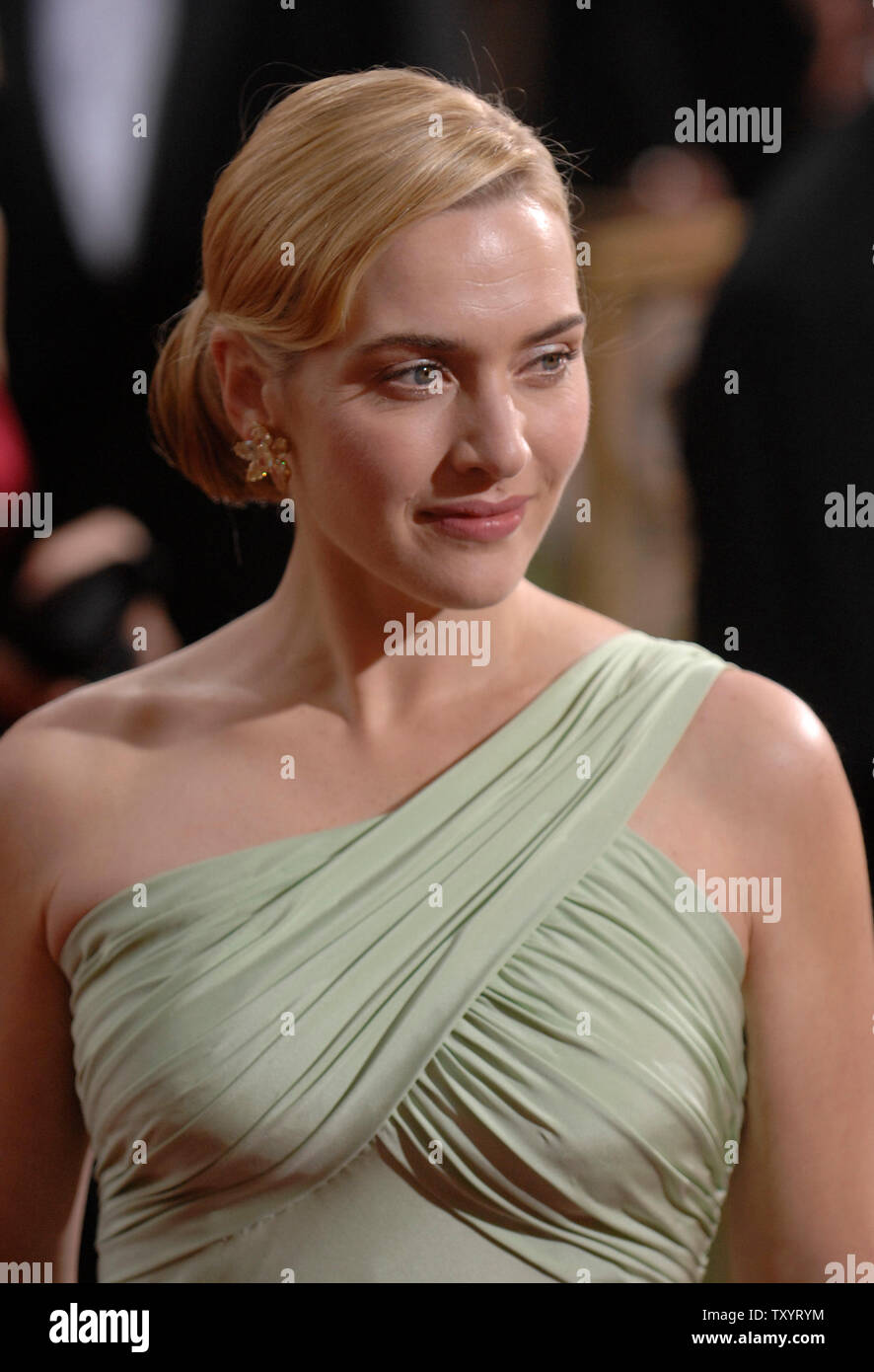 British actress Kate Winslet arrives for the 79th annual Academy Awards ...
