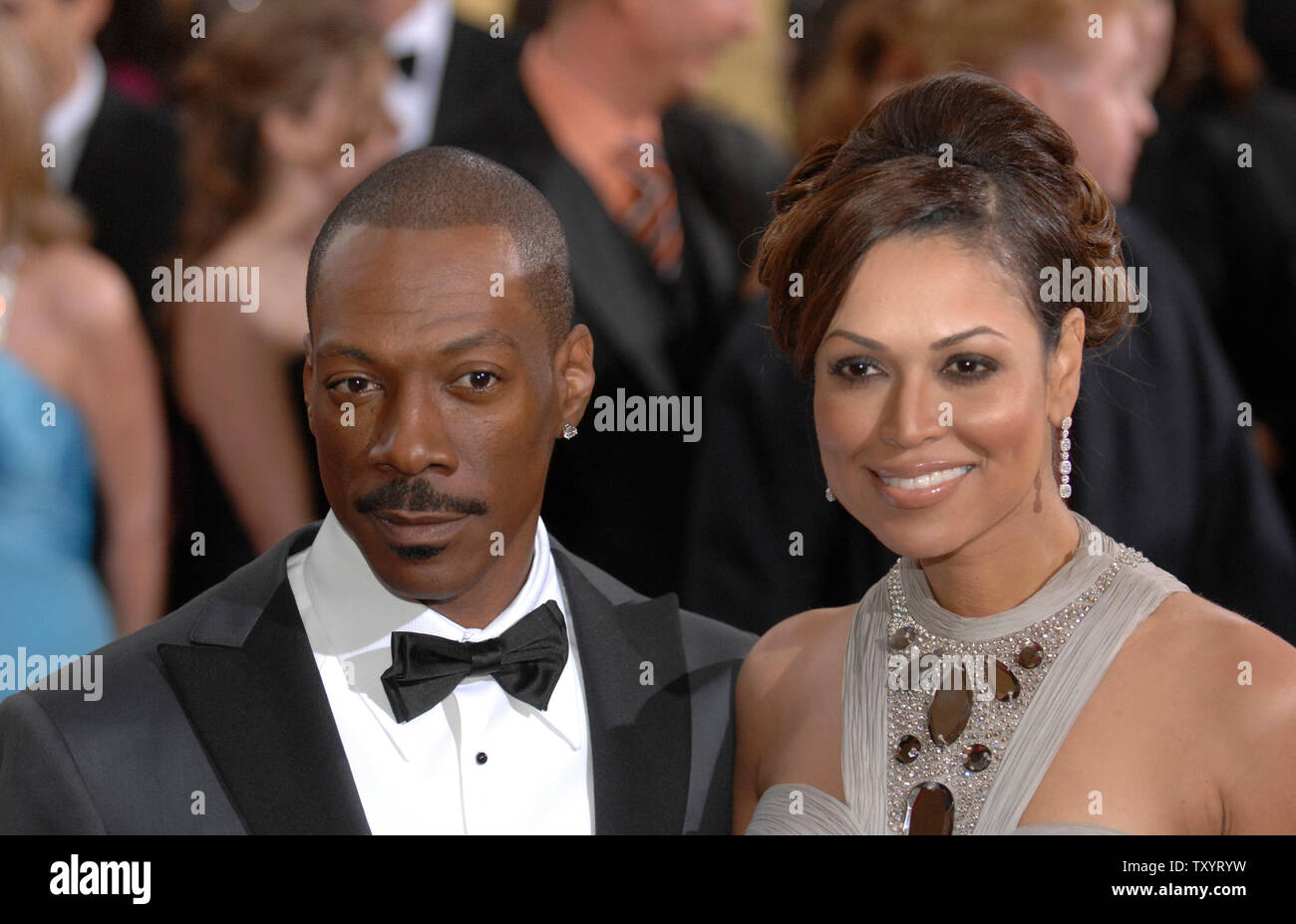 Eddie Murphy and Tracy Edmonds arrive for the 79th annual Academy ...