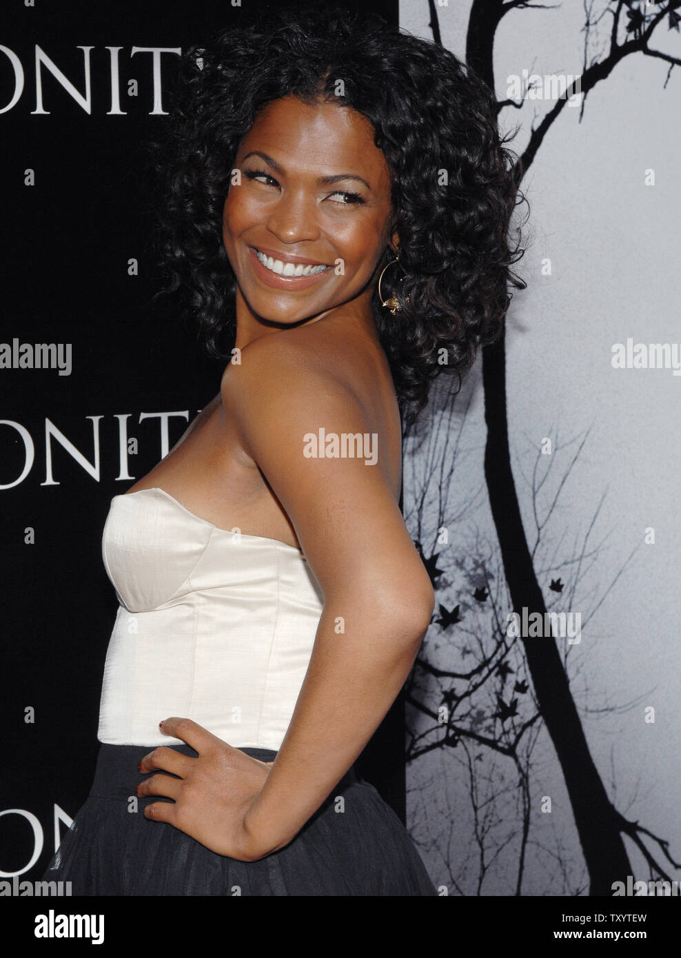 Actress Nia Long, a cast member in the motion picture thriller ...