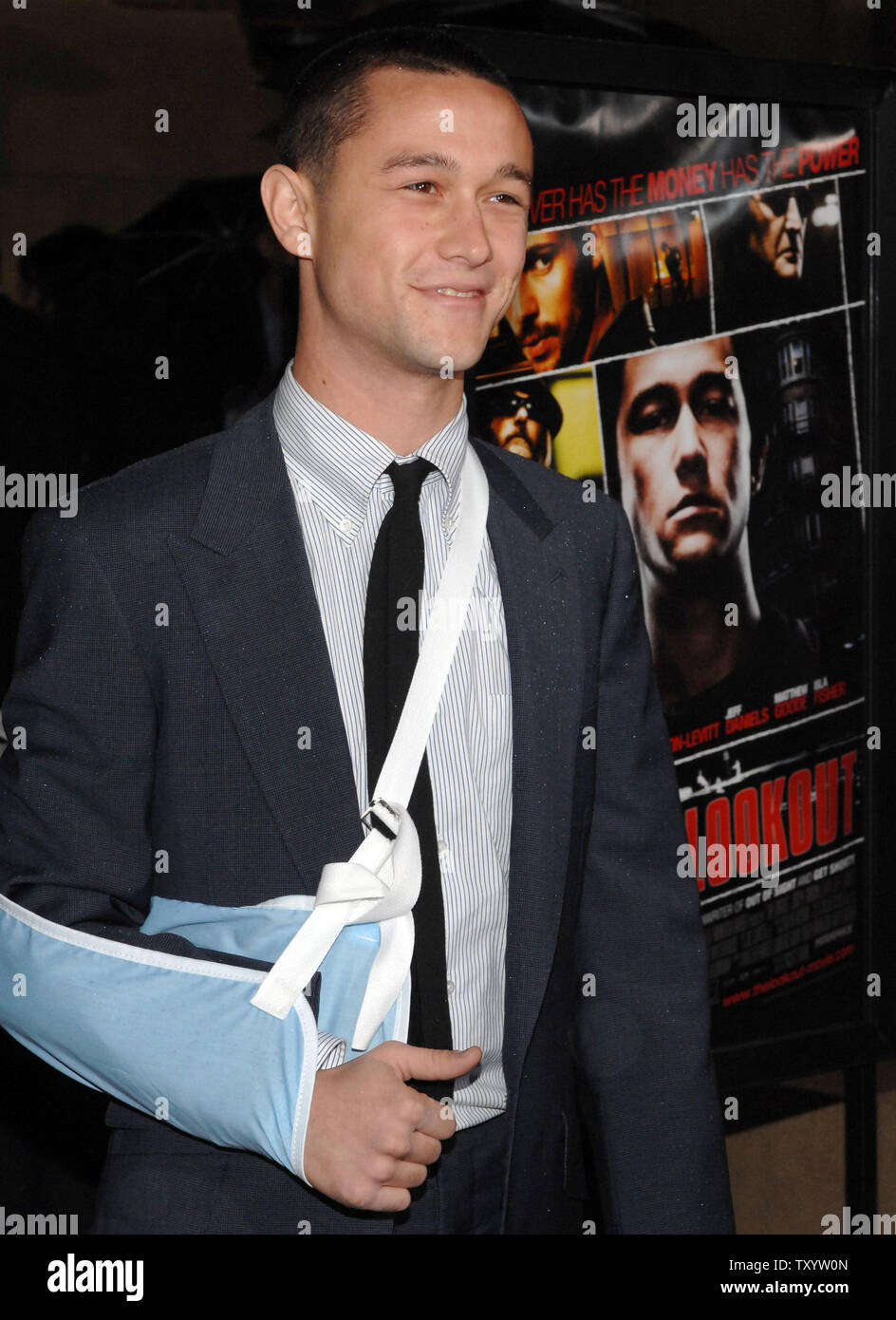 Actor Joseph Gordon-Levitt, a cast member in the motion picture crime ...
