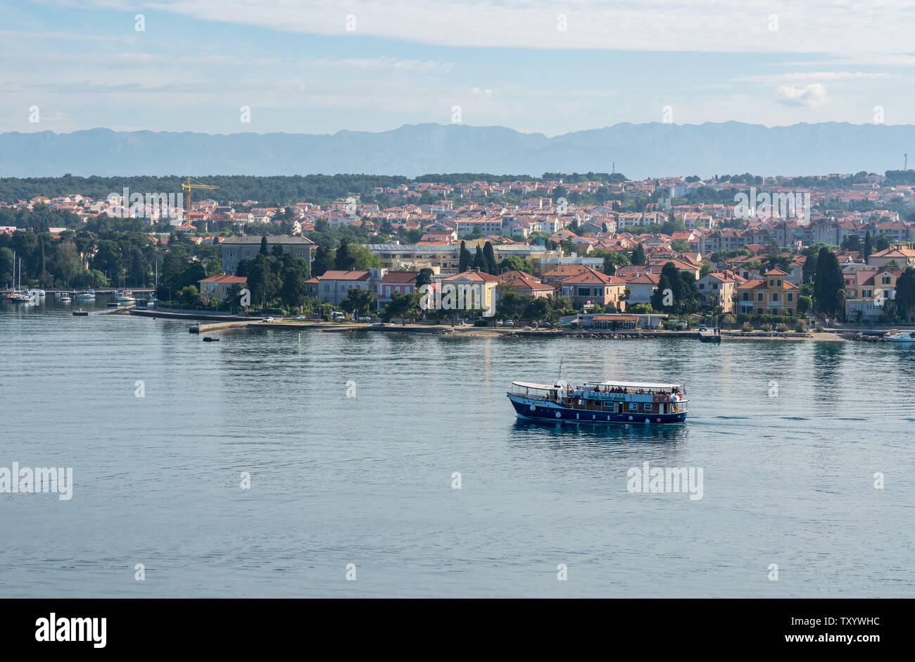 Port and marina of Zadar in Croatia Stock Photo - Alamy