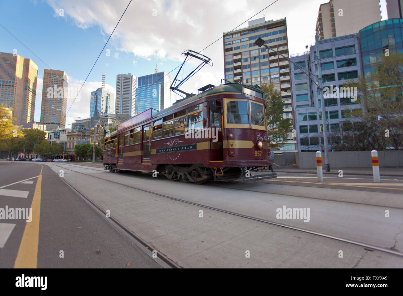 Old melbourne tram hi-res stock photography and images - Alamy