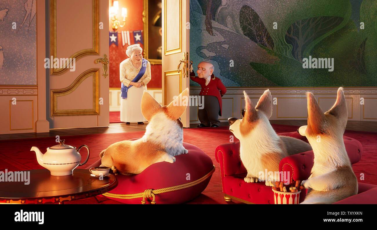 UK. ©Lionsgate new movie : The Queen's Corgi (2019). Plot: "The Queen's ...