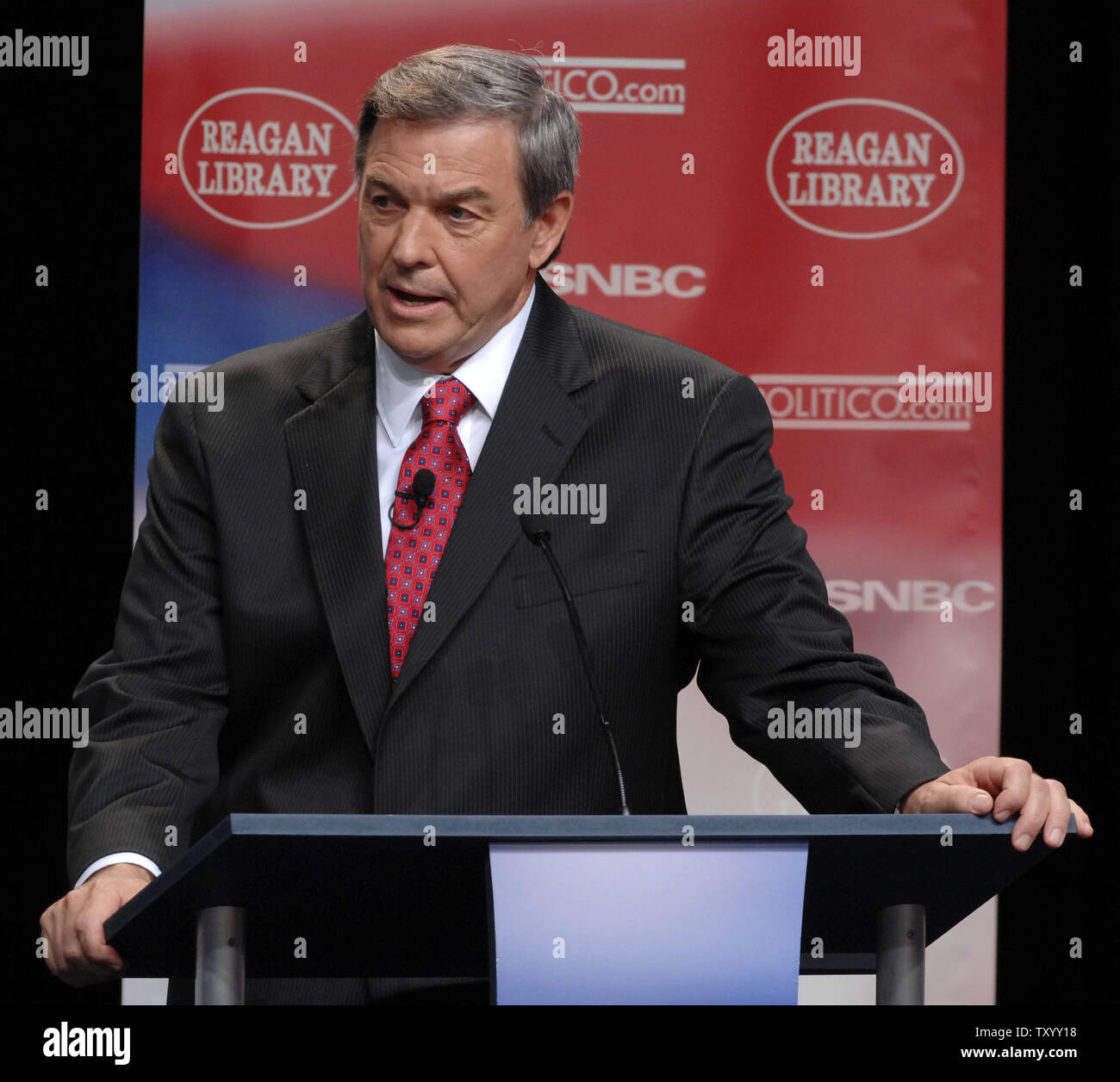 U.S. Representative Duncan Hunter (R-CA) speaks during the GOP ...