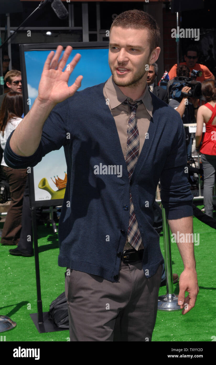 Actor and singer Justin Timberlake, the voice of Artie in the animated ...