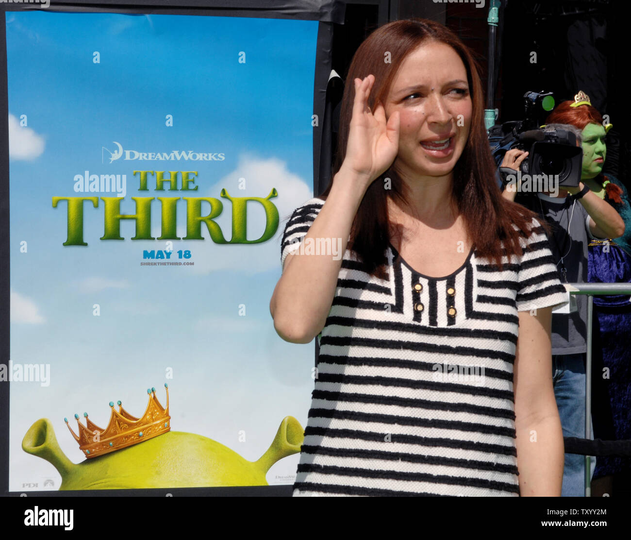 Actress Maya Rudolph, the voice of Repunzel in the animated motion ...