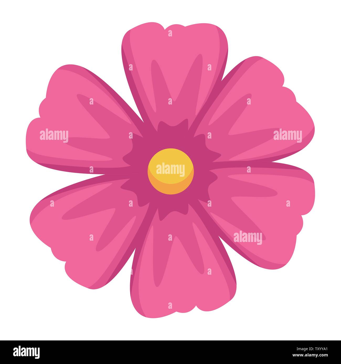 flower icon cartoon isolated Stock Vector Image & Art - Alamy