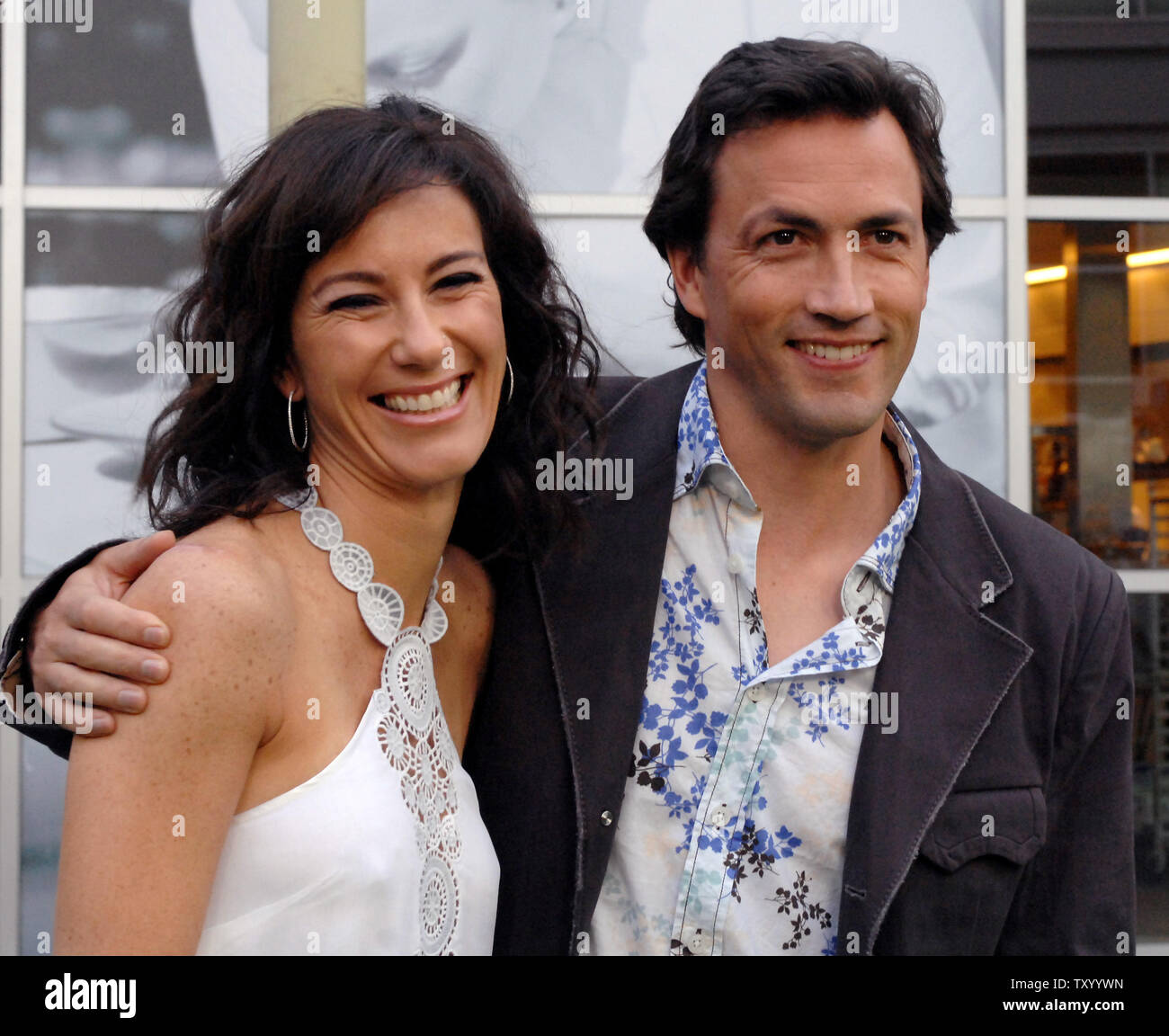 Andrew Shue, a cast member in the motion picture drama "Gracie ...