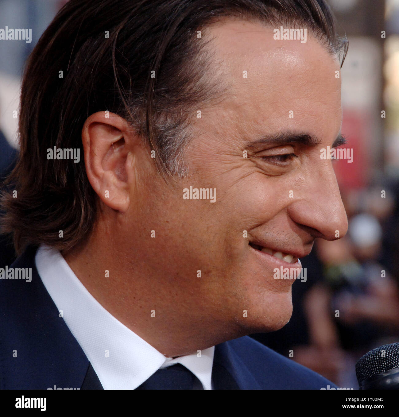 Actor Andy Garcia arrives at the taping of the American Film Institute ...