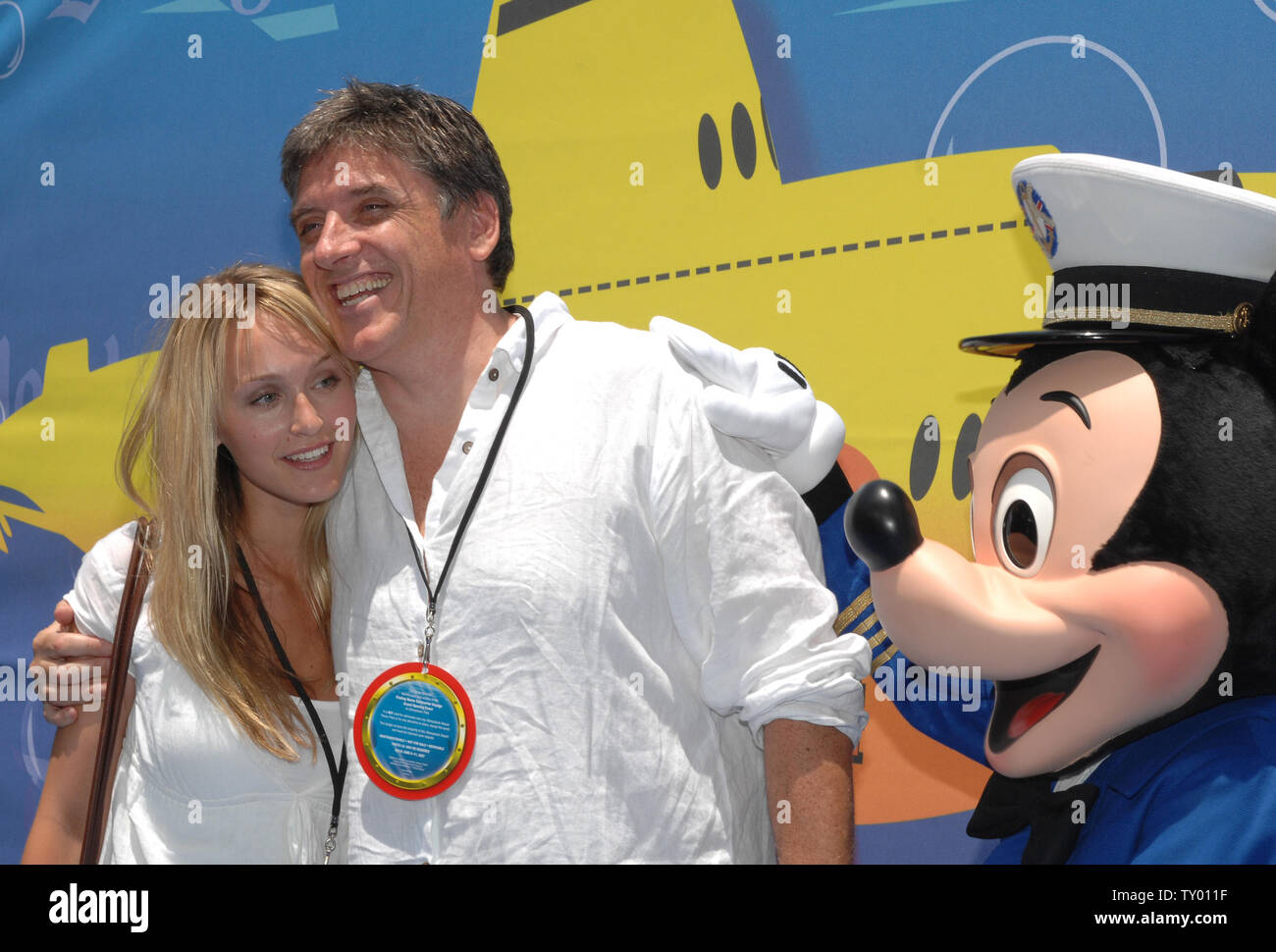 Craig Ferguson and Megan Cunningham arrive for the celebrity preview of ...