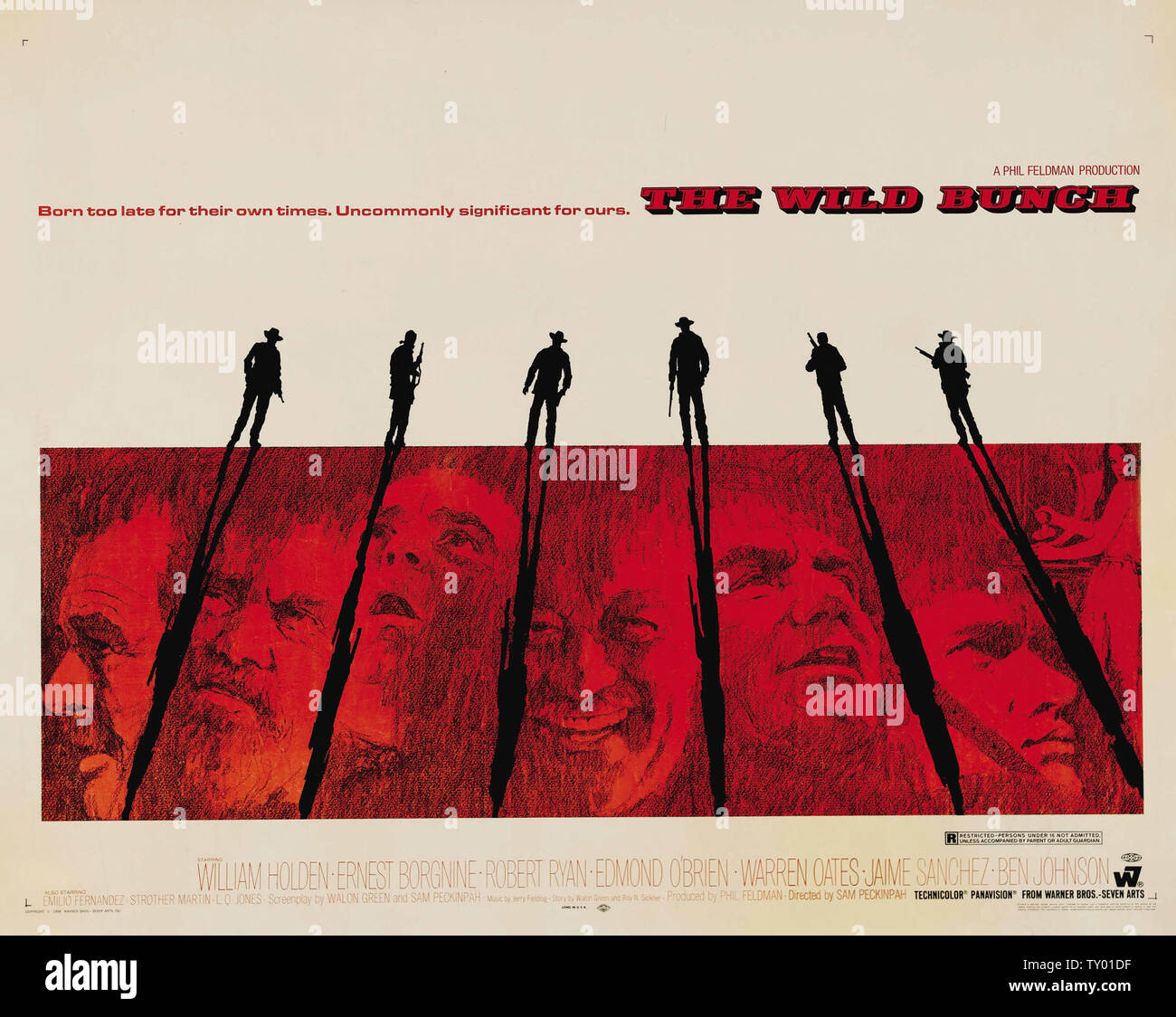 Los Angeles.CA.USA. Robert Ryan, Edmond O'Brien, William Holden, Ernest ...