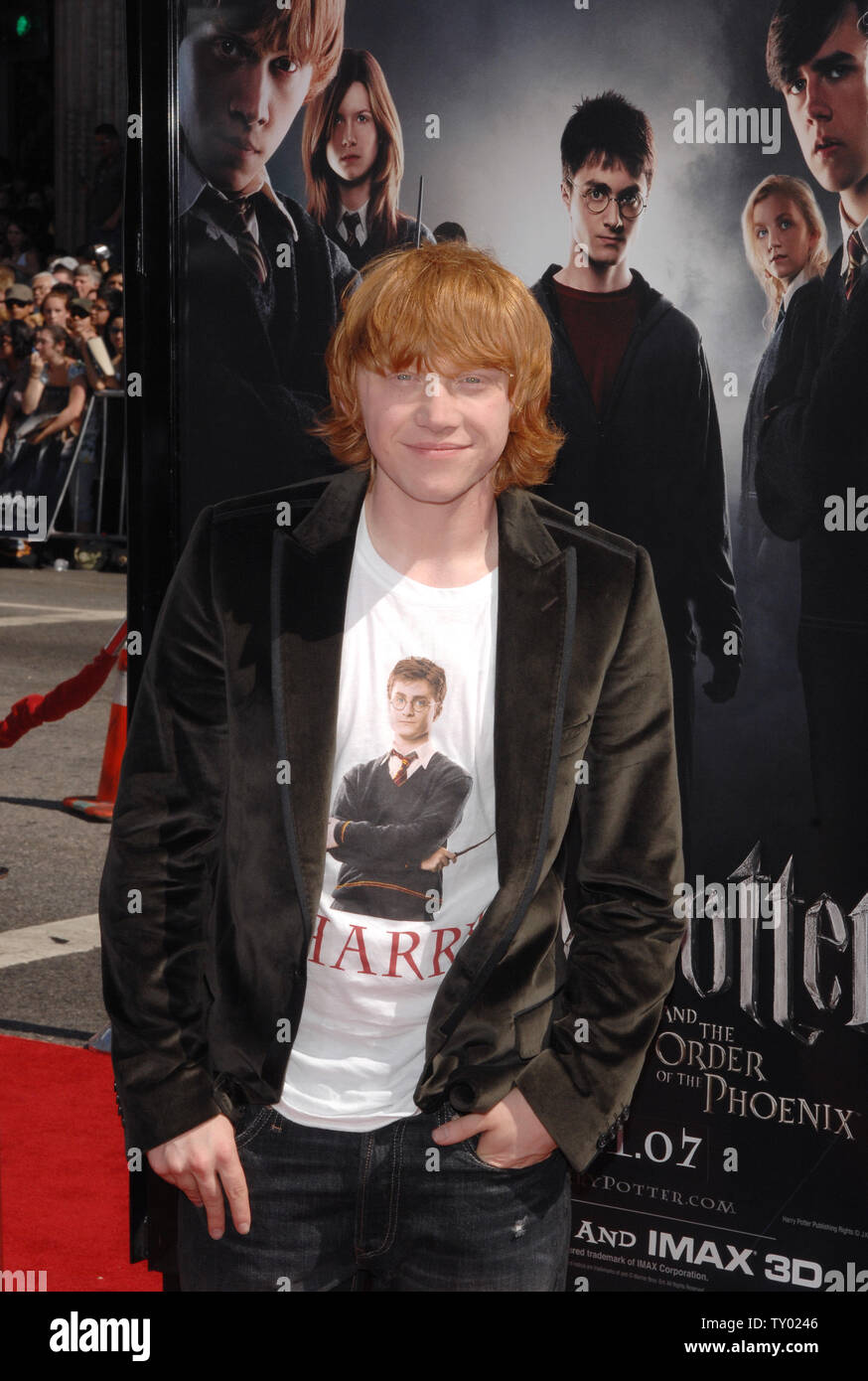 Cast member Rupert Grint attends the premiere of the motion picture ...