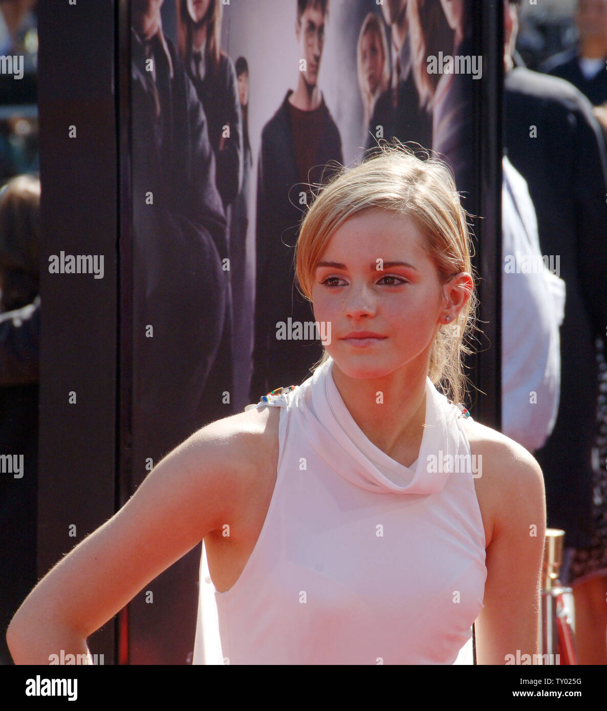 Cast member Emma Watson attends the premiere of the motion picture ...