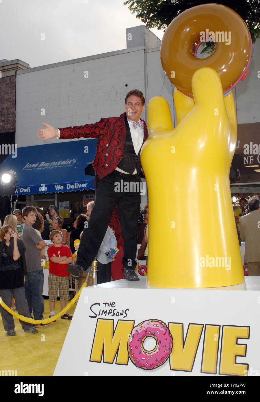 David Silverman, the director of the animated motion picture comedy ...