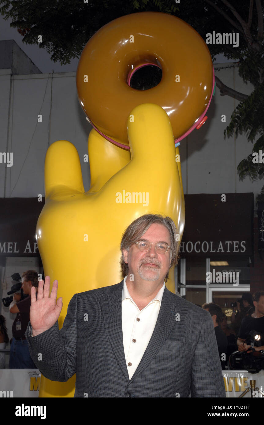 Matt Groening, the creator of the television series "The Simpsons ...