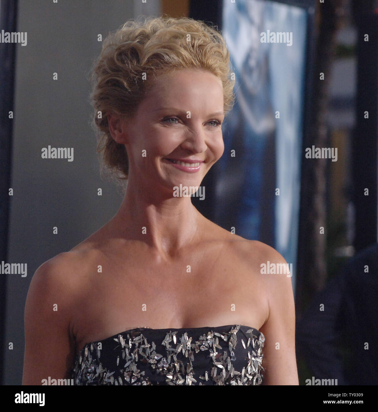 Actress Joan Allen, a cast member in the motion picture mystery ...