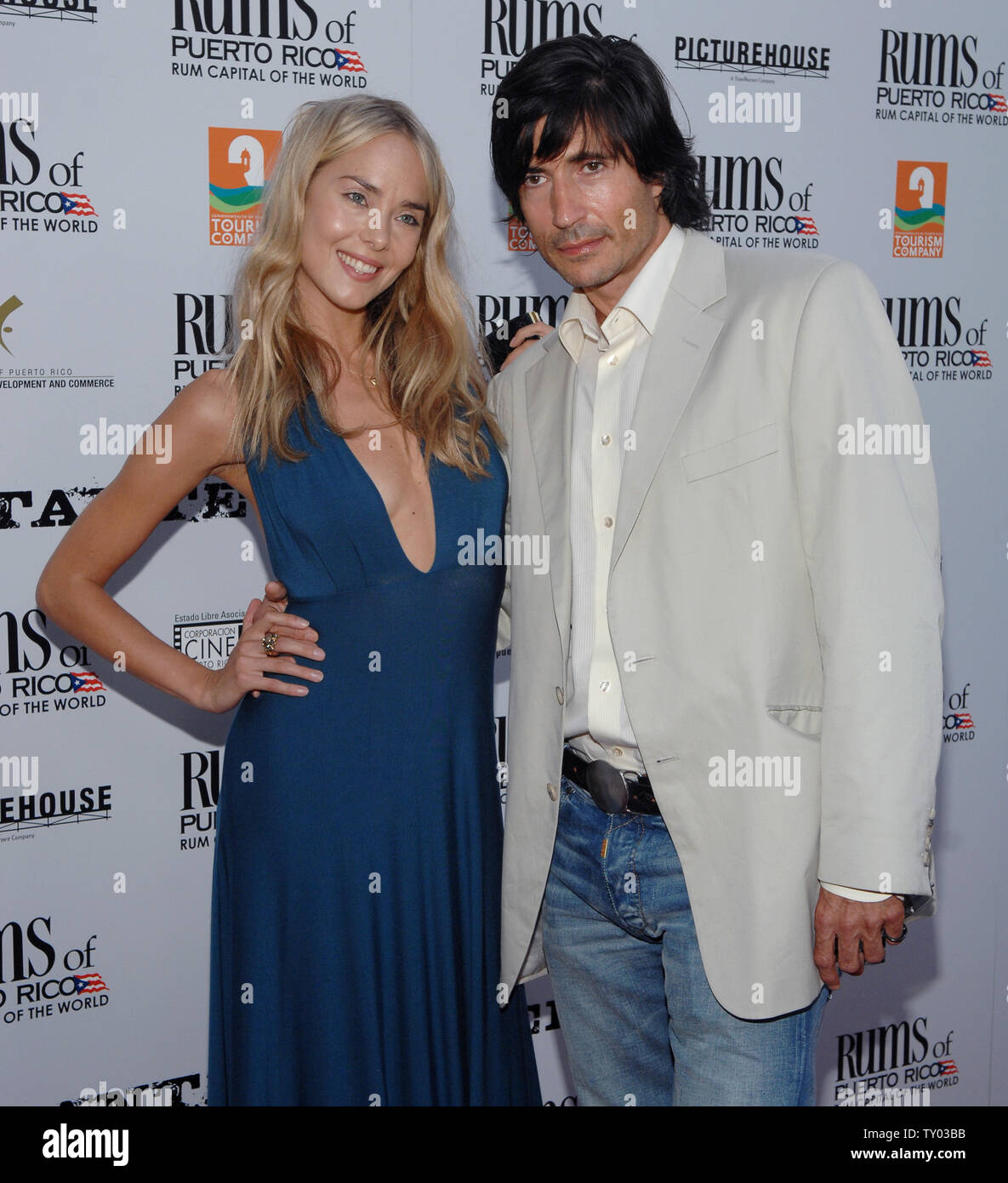 Actor Peter Wirth and a guest attend the Los Angeles premiere of the ...