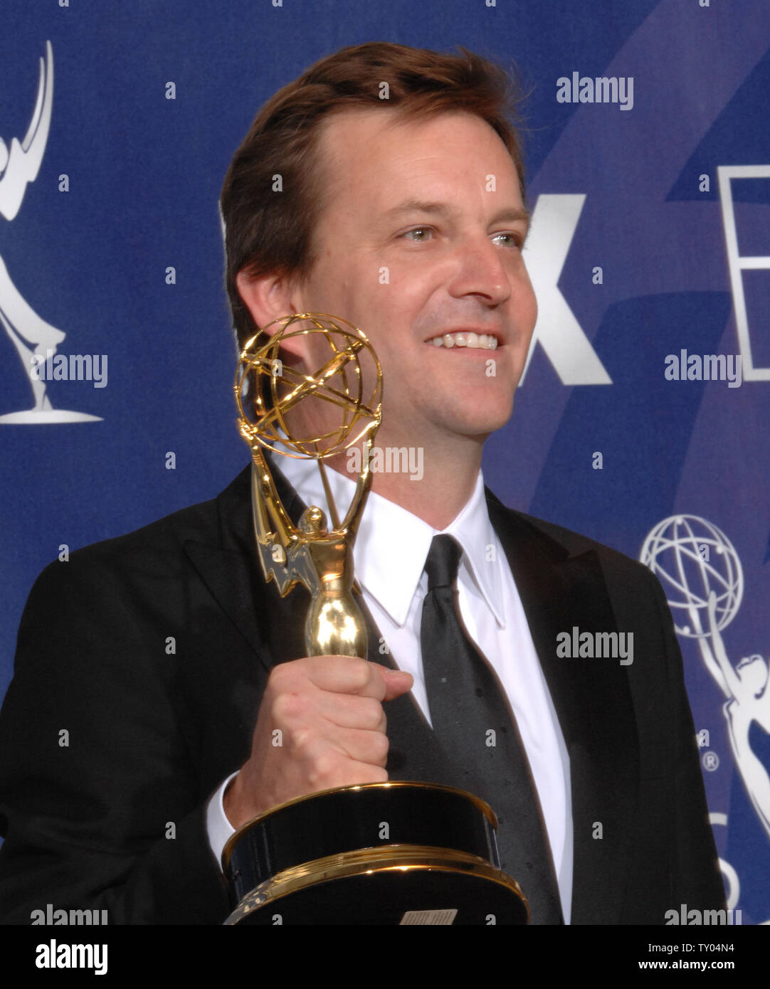 Phillip Martin displays his Emmy for work on 'Prime Suspect:The Final ...