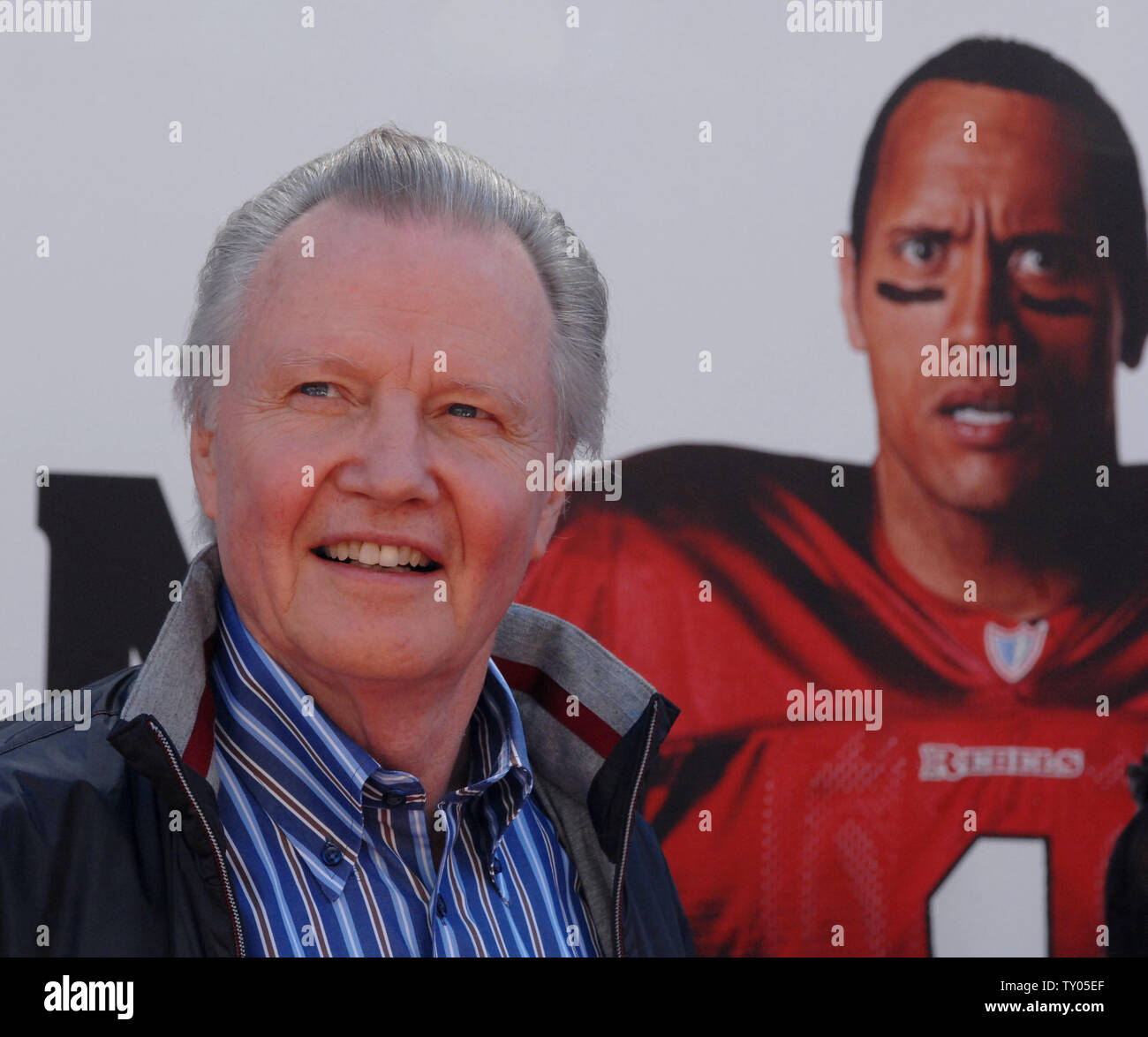 Actor Jon Voight arrives for the premiere of the motion picture sport ...